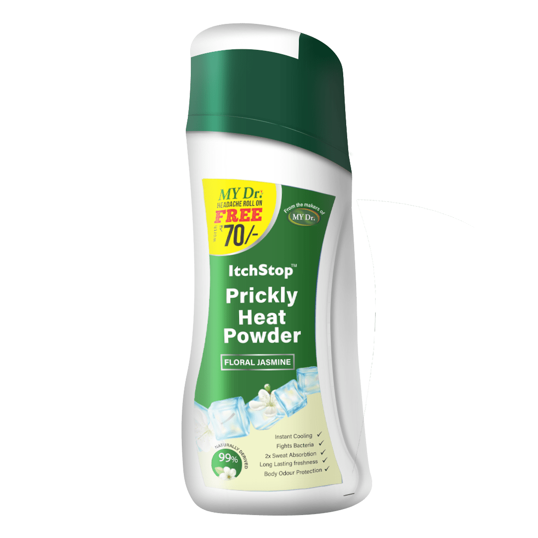 Itchstop Prickly Heat Powder – Floral Jasmine (185 g) – ItchStop
